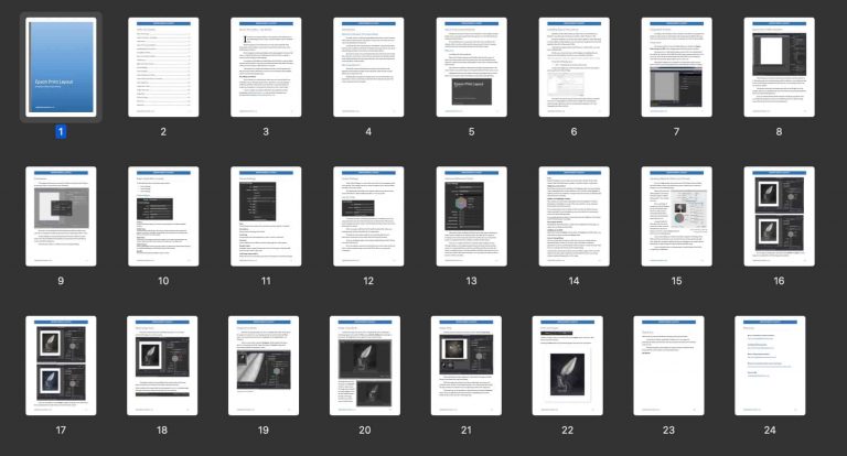 Epson Print Layout – Free PDF